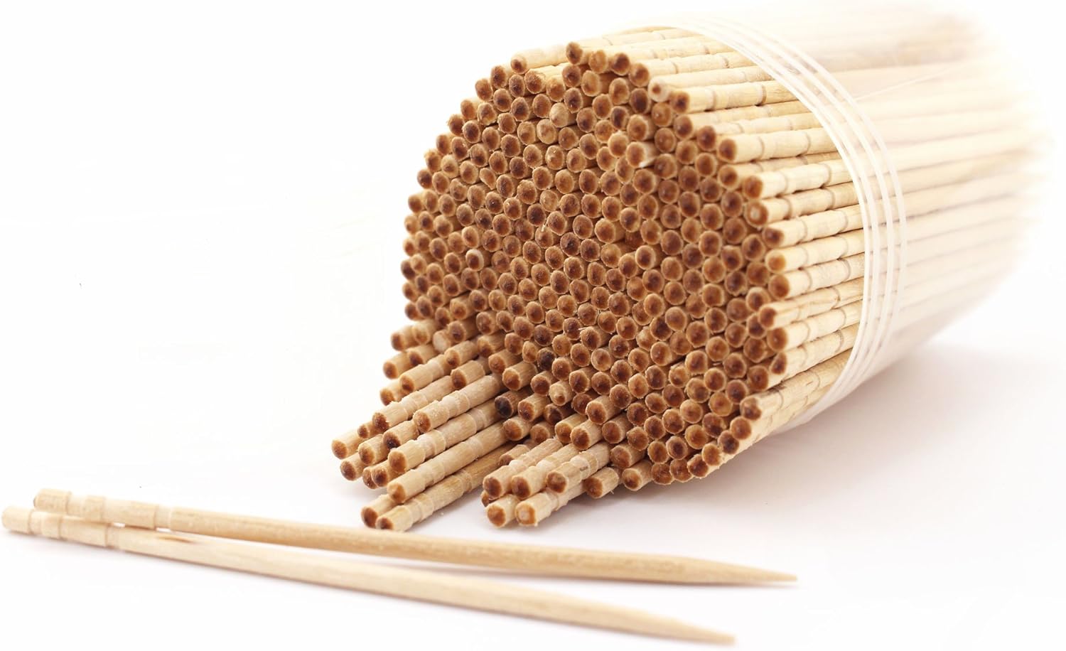 Amazon.com: BambooMN Premium Wooden Round Toothpicks with Storage ...