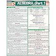 Algebra Part 1: a QuickStudy Laminated Reference Guide (Quickstudy Reference Guides - Academic ...