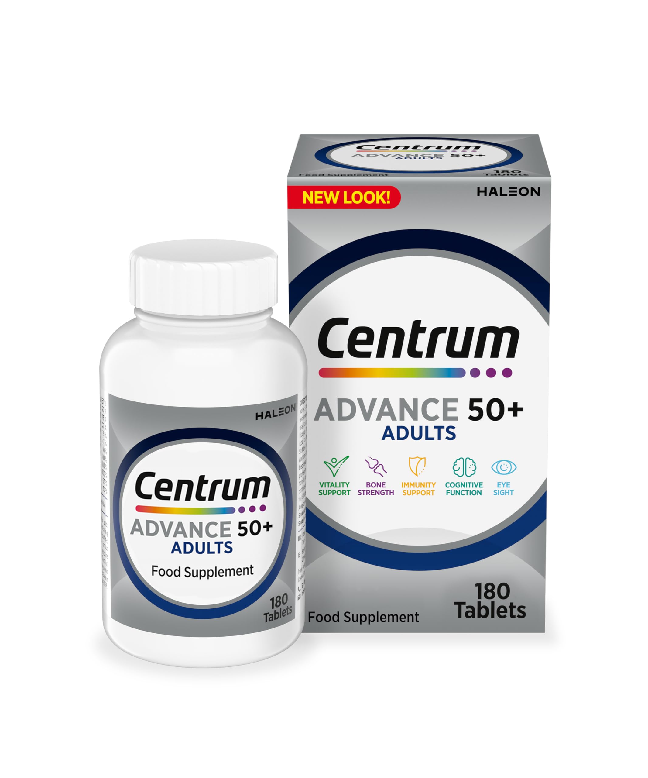 Mua Advance 50+ Multivitamin Tablets for Men and Women, Vitamins with ...
