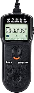 Amazon.com : JJC Intervalometer Timer Remote Control Shutter Release for Canon EOS Rebel T6 T7 ...