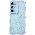 Amazon.com: ZTOFERA for Samsung Galaxy S24 FE 5G Case 6.1",Cute Curly Wave Case with Star ...