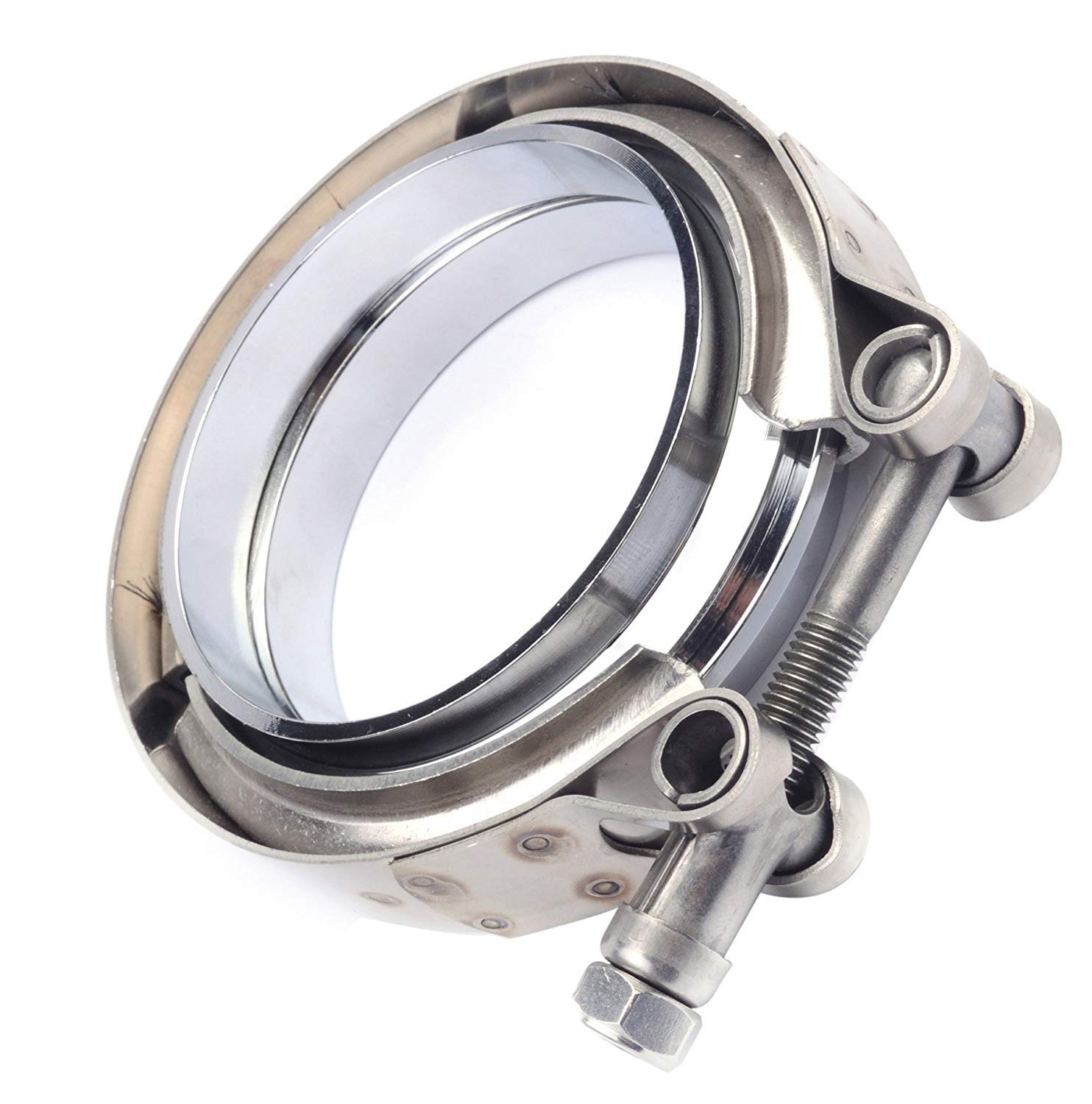 Mua EVIL ENERGY 3.0 Inch V Band Clamp Stainless Steel with Flange Flat ...