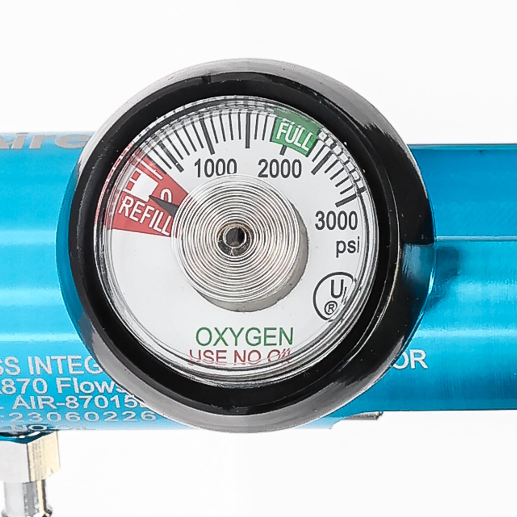 Mua AireMed Oxygen Regulator 0-15LPM, CGA-870 Gauge Flow Rate ...