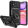 Amazon.com: SKTGSLAMY for iPhone 11 Case,with Screen Protectors and Camera Cover,[Military Grade ...