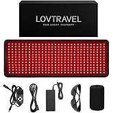Amazon.com: LOVTRAVEL New 120pcs LED 660nm Red Light and 850nm Near Infrared Light Therapy ...