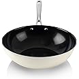 Amazon.com: ValenCera TeChef Collection | Ceramic Nonstick Flat Bottom ...