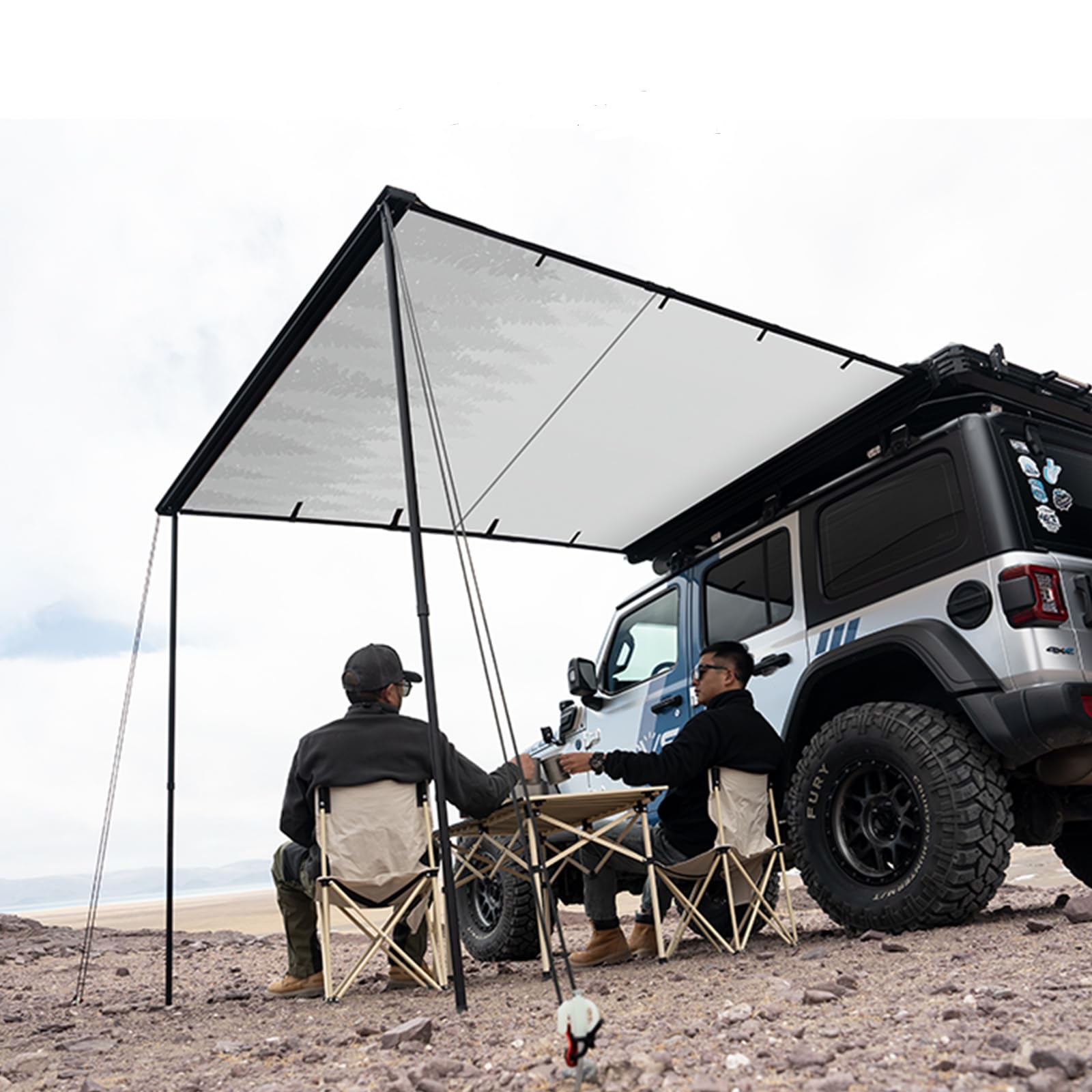 Mua NOVSIGHT Vehicle Awning, Black Aluminium Rooftop Pullout ...