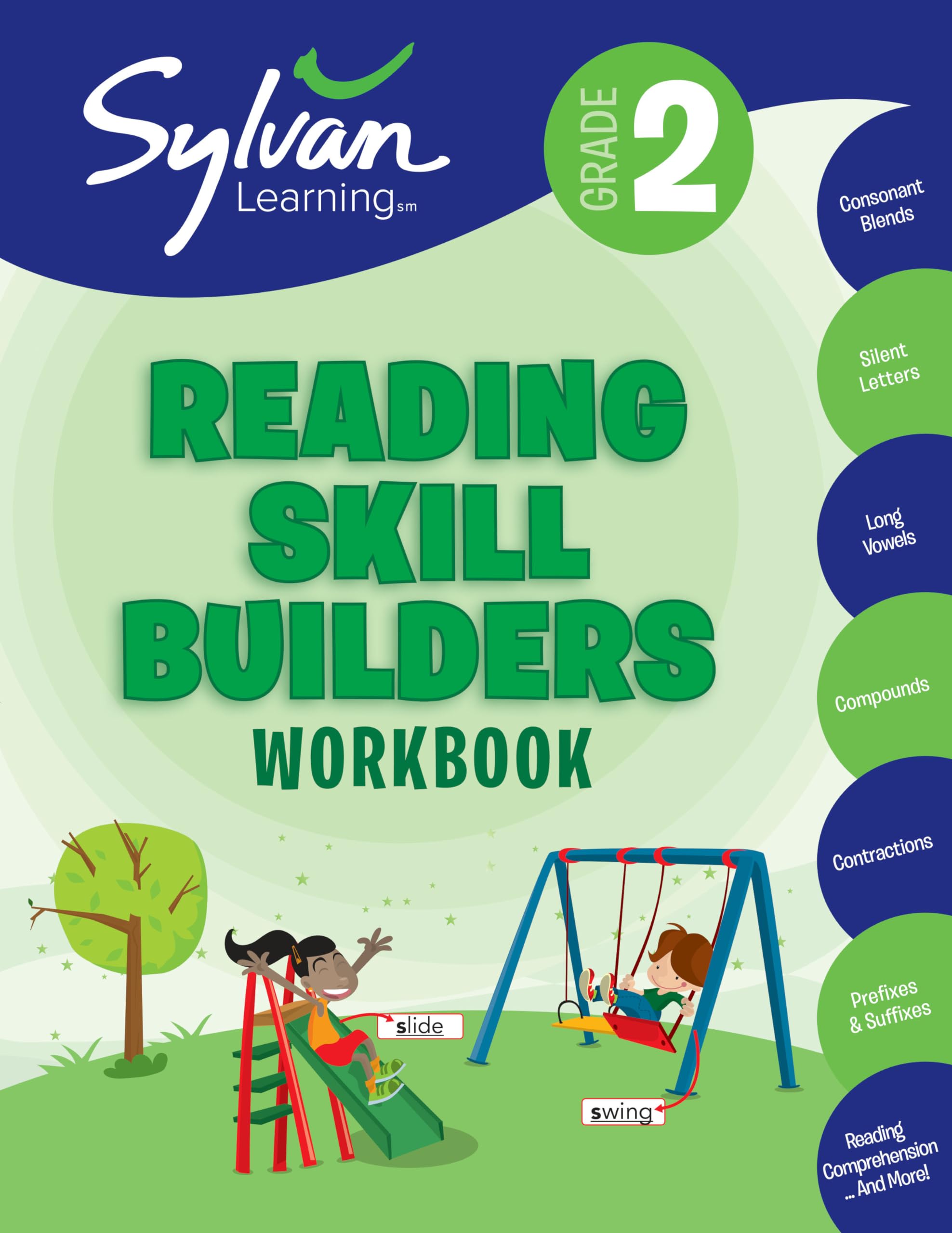 Mua 2nd Grade Reading Skill Builders Workbook: Consonant Blends, Silent ...