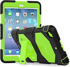 Amazon.com: SEYMAC iPad Mini 1/2/3 Generation Case, Rugged Three Layer ...