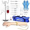 WELLiSH IV Practice Arm Infusion Model, Venipuncture Training Model ...