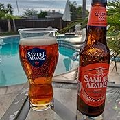Amazon.com | Samuel Adams Perfect Pint Glass | Set of 2 Glasses: Beer ...