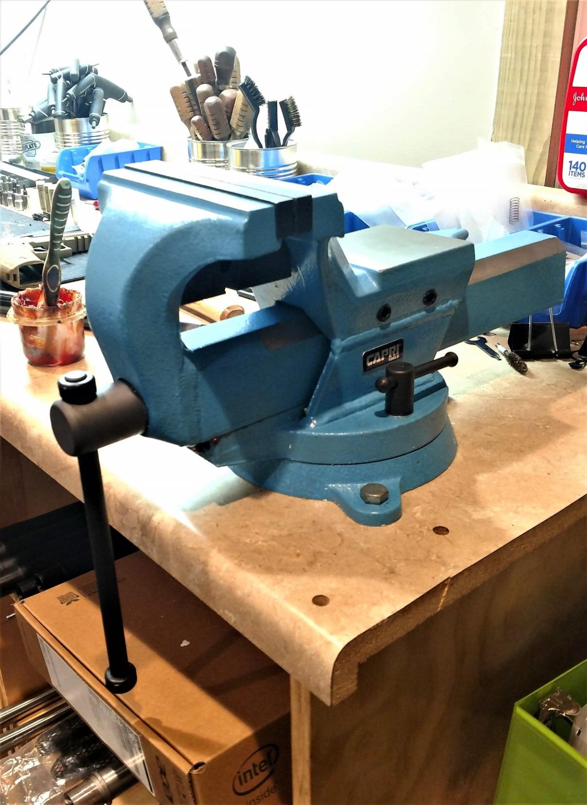 $28/mo - Finance Capri Tools 10516 Ultimate Grip Forged Steel Bench ...