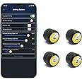 Amazon.com: LEEPEE Bluetooth 5.0 Tire Pressure Monitoring System, 5 Alarm Modes, with 4 External ...
