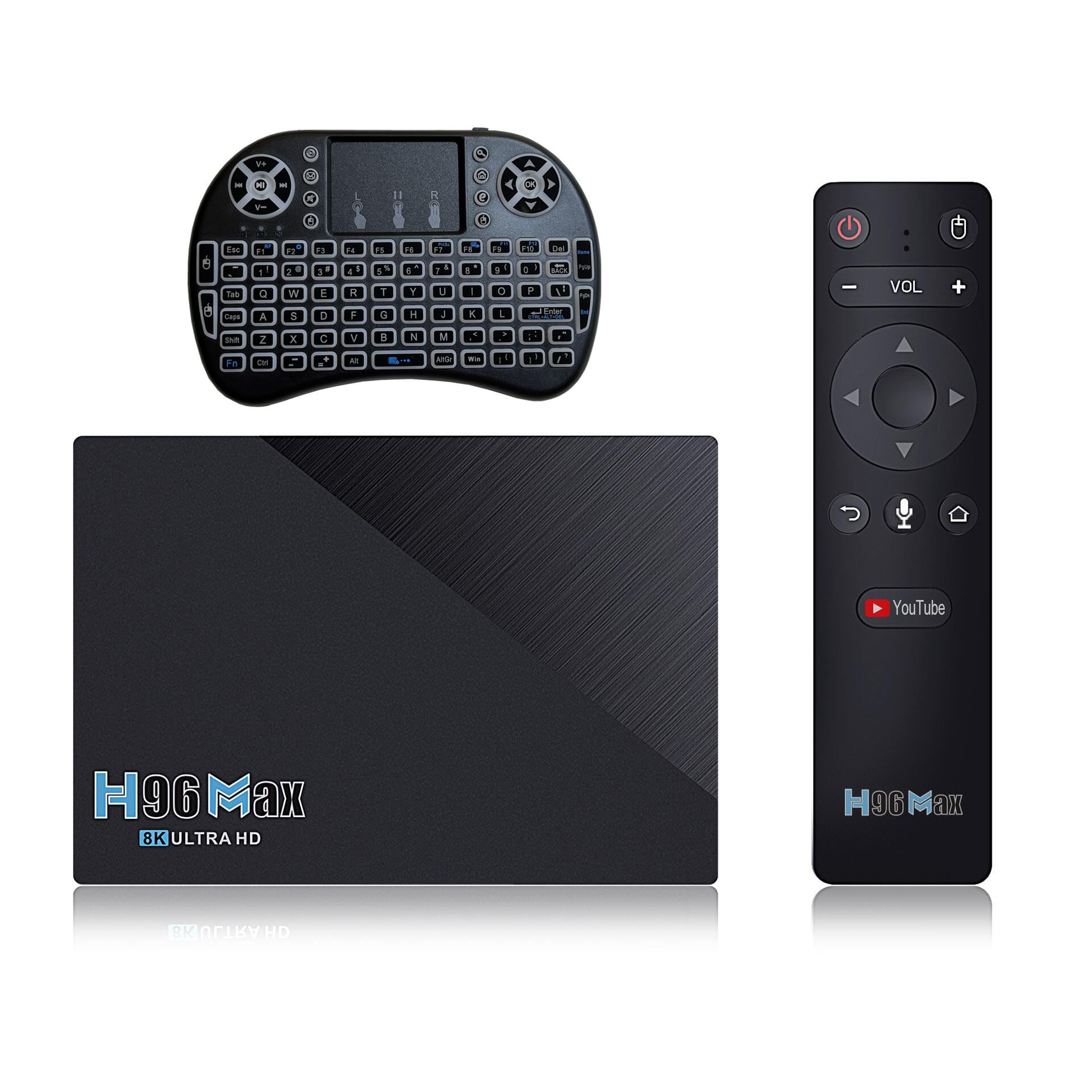 Mua 8GB 128GB H96 Max RK3566 Android TV Box RK3566 Quad Core Android 11.0 2.4G/5G WiFi 1000M LAN ...