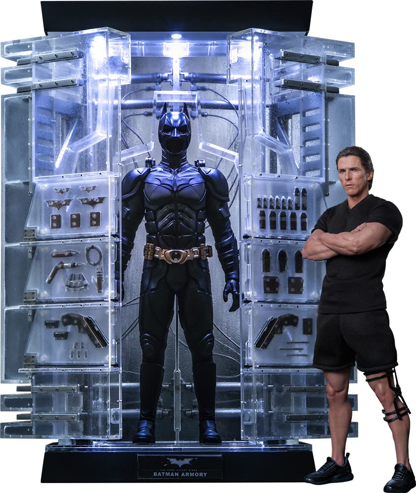 Mua Hot Toys Movie Masterpiece Dark Knight Rising Batsuit Hangar ...