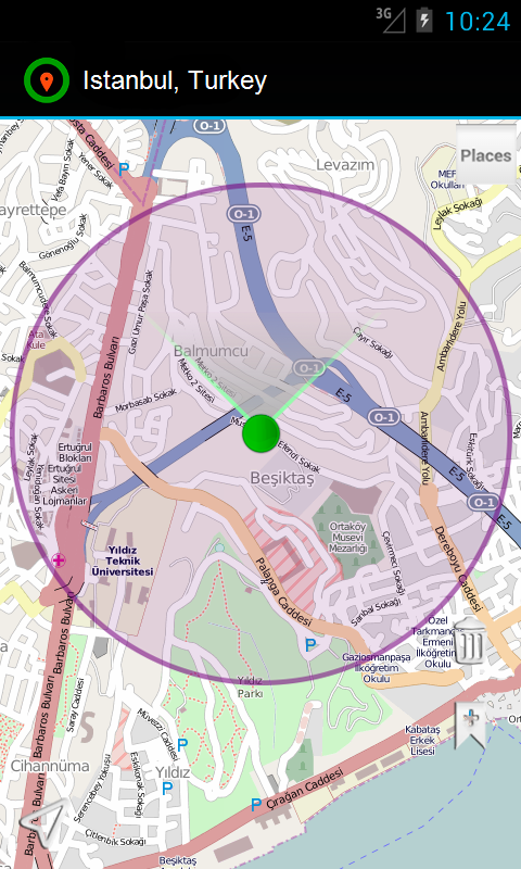 Istanbul, Turkey Vector Offline Map: Easy Navigation:Amazon.com ...