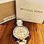 Amazon.com: Michael Kors Women's Parker Rose Gold-Tone Watch MK5774 ...