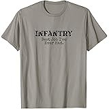Amazon.com: Mortarman Infantry Shirt, Shake and Bake 0311 0341 11B 11C ...
