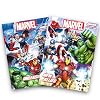 Marvel Heroes Avengers Jumbo Coloring and Activity Book Set (2 Books ...