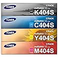 Amazon.com: CLT-K404S, CLT-C404S, CLT-M404S, CLT-Y404S Toner Cartridge Set - 4 Pack Black Cyan ...