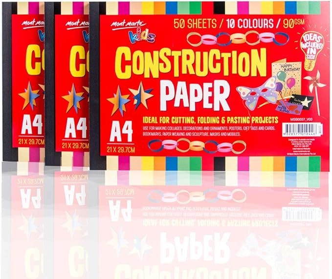 Amazon Mont Marte Construction Paper Large Construction Paper For amazon-mont-marte-construction-paper-large-construction-paper-for