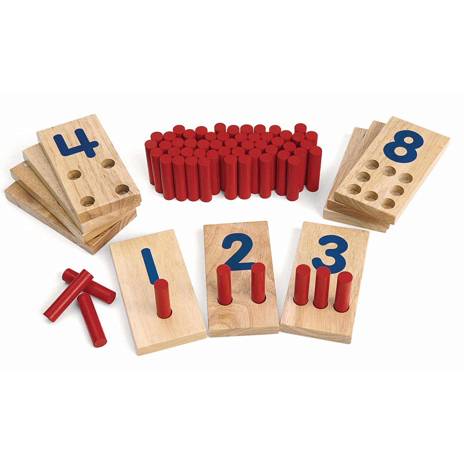 Mua Excellerations Peg Number Board, Included: 10 Rubberwood Boards ...
