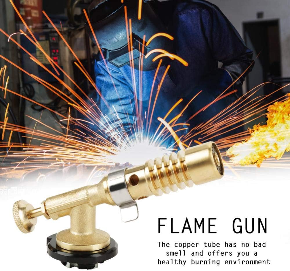 Flame Gun Professional Culinary Blowtorch Portable Brass Kitchen ...
