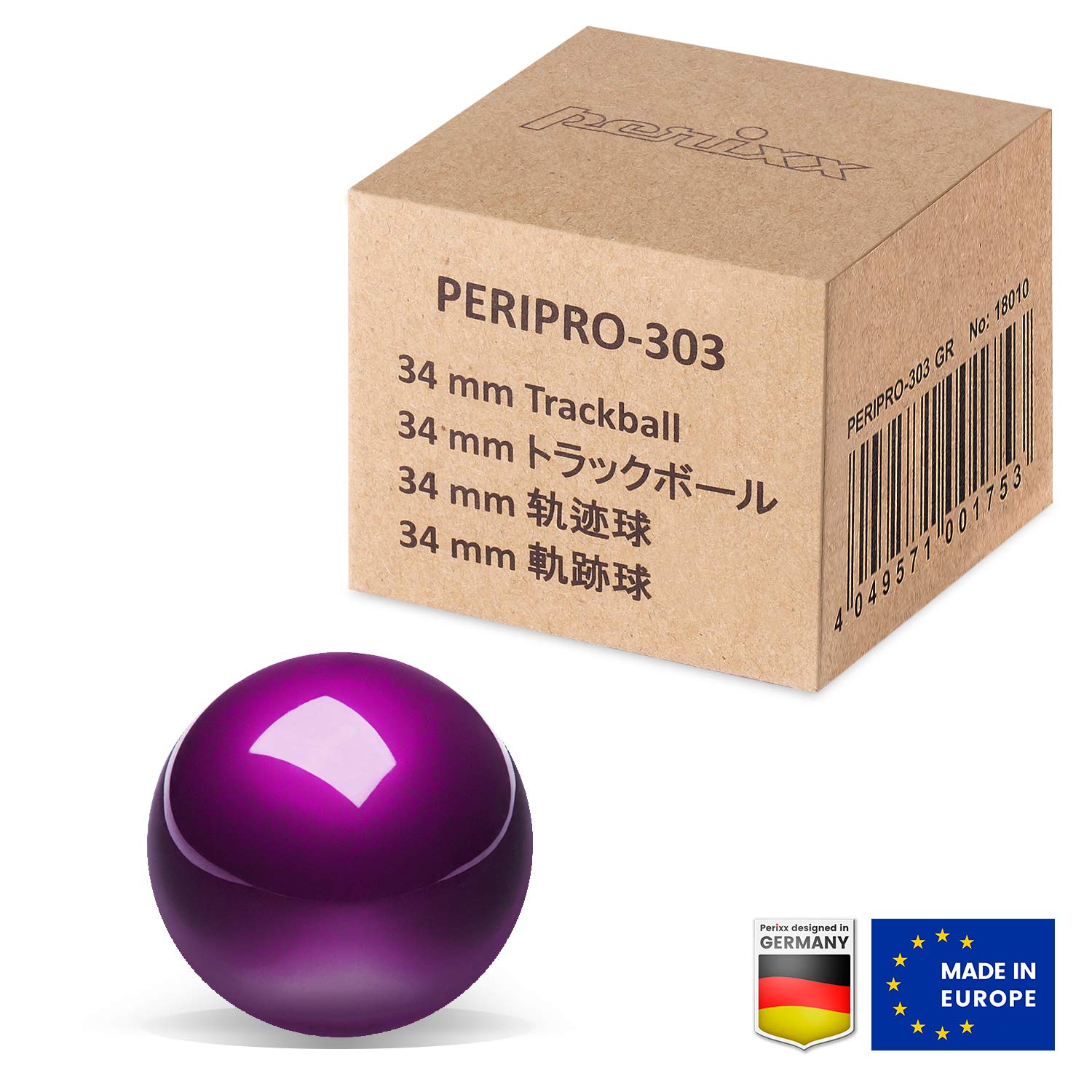 Mua Perixx PERIPRO-303GP Small Trackball, 1.34 Inches Replacement Ball ...