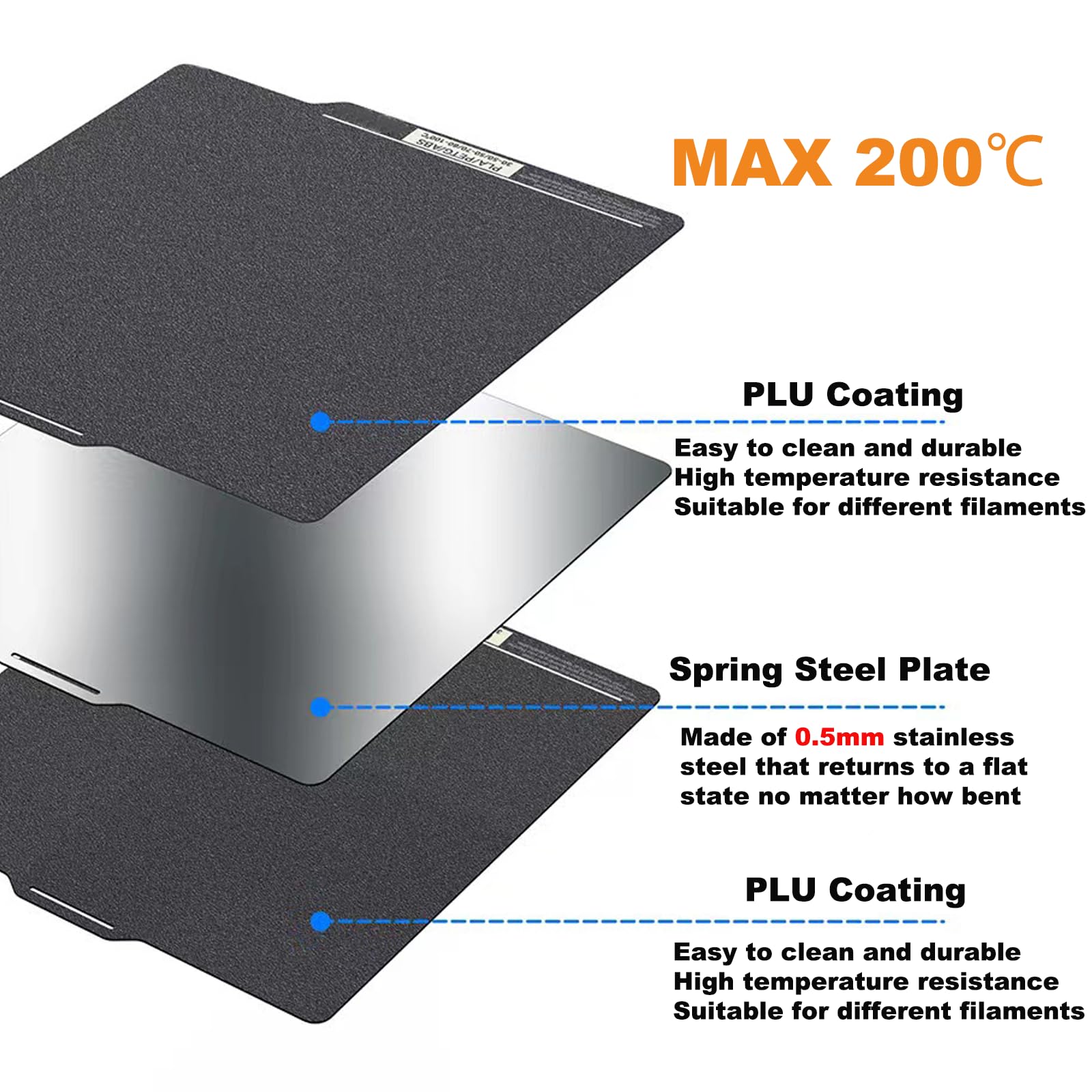 Mua Bambu Lab PLU Build Plate (Not PEI Sheet) Cold Print Bambulab ...
