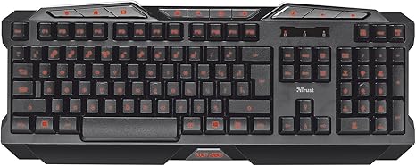 Trust GXT 280 LED Illuminated Gaming Keyboard Tastiera: Amazon.it: Informatica