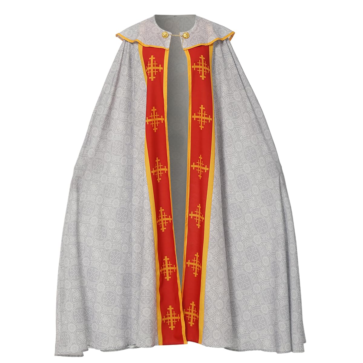 COSDREAMER Unisex Church Catholic Vestments Cape Cloak Priest Celebrant ...
