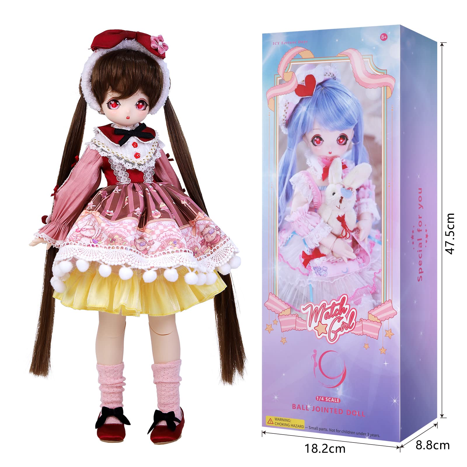 Mua ICY Fortune Days 1/4 Scale Anime Style 16 Inch BJD Ball Jointed ...