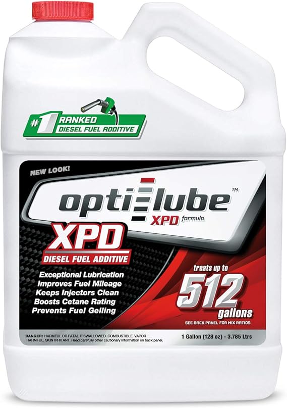 Opti-Lube XPD Diesel Fuel Improver: 1 Gallon Without Accessories Treats ...