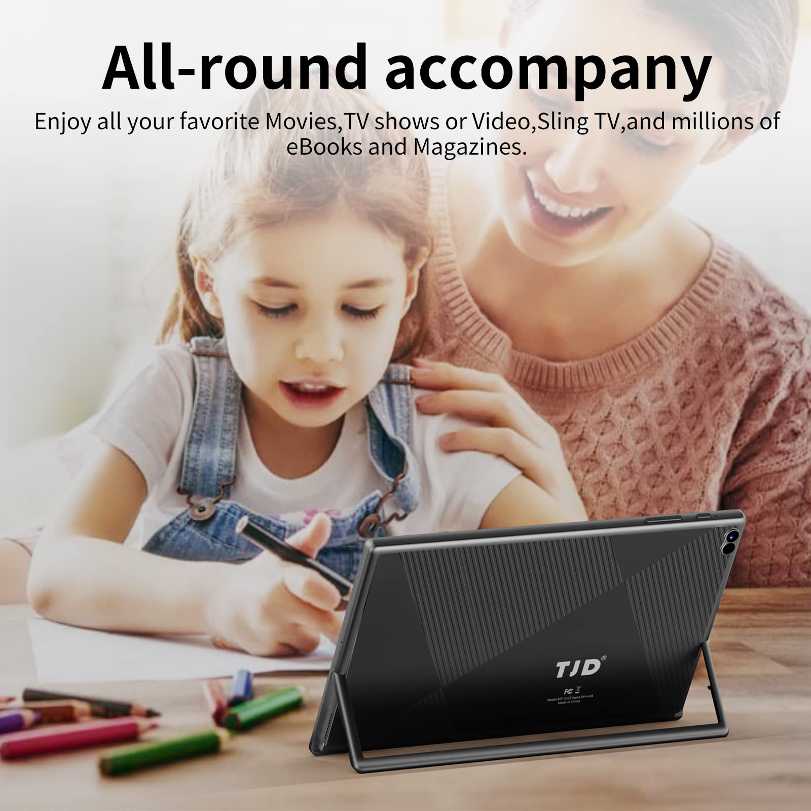 Mua TJD Android 11 Tablet 10.1 Inch Tablets, 128GB ROM 512GB Expandable ...