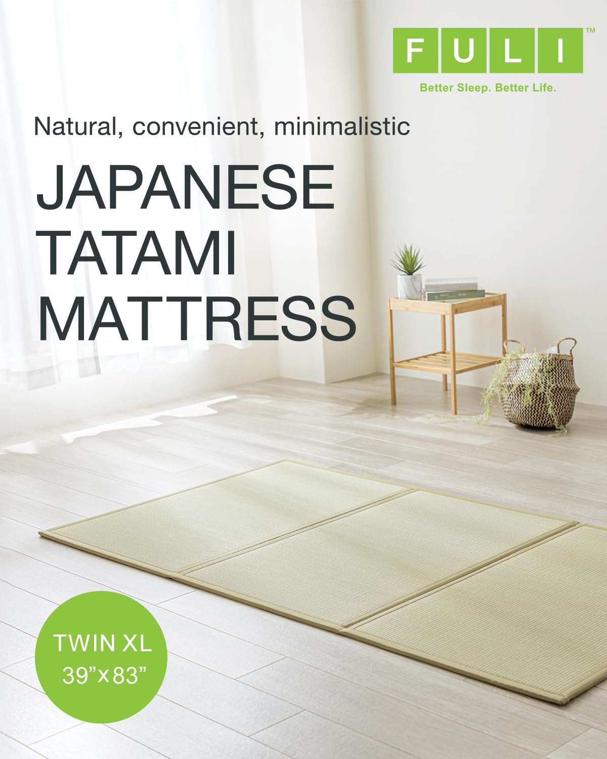 Mua FULI Japanese Tatami Mattress, Tatami Rug, Igusa Mat (Japanese Rush ...