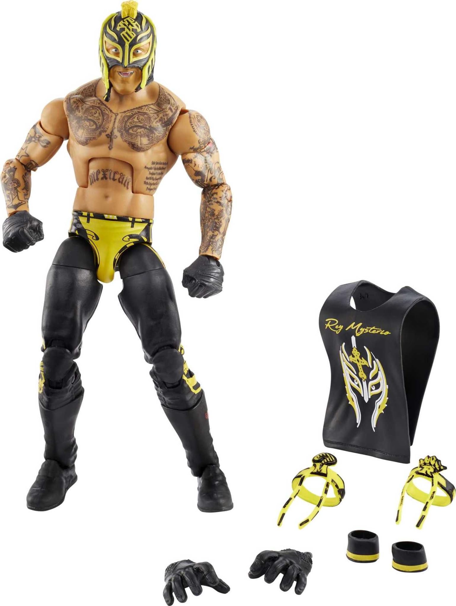 Mua WWE MATTEL Top Picks Elite Rey Mysterio 6-inch Action Figure with Deluxe Articulation for ...