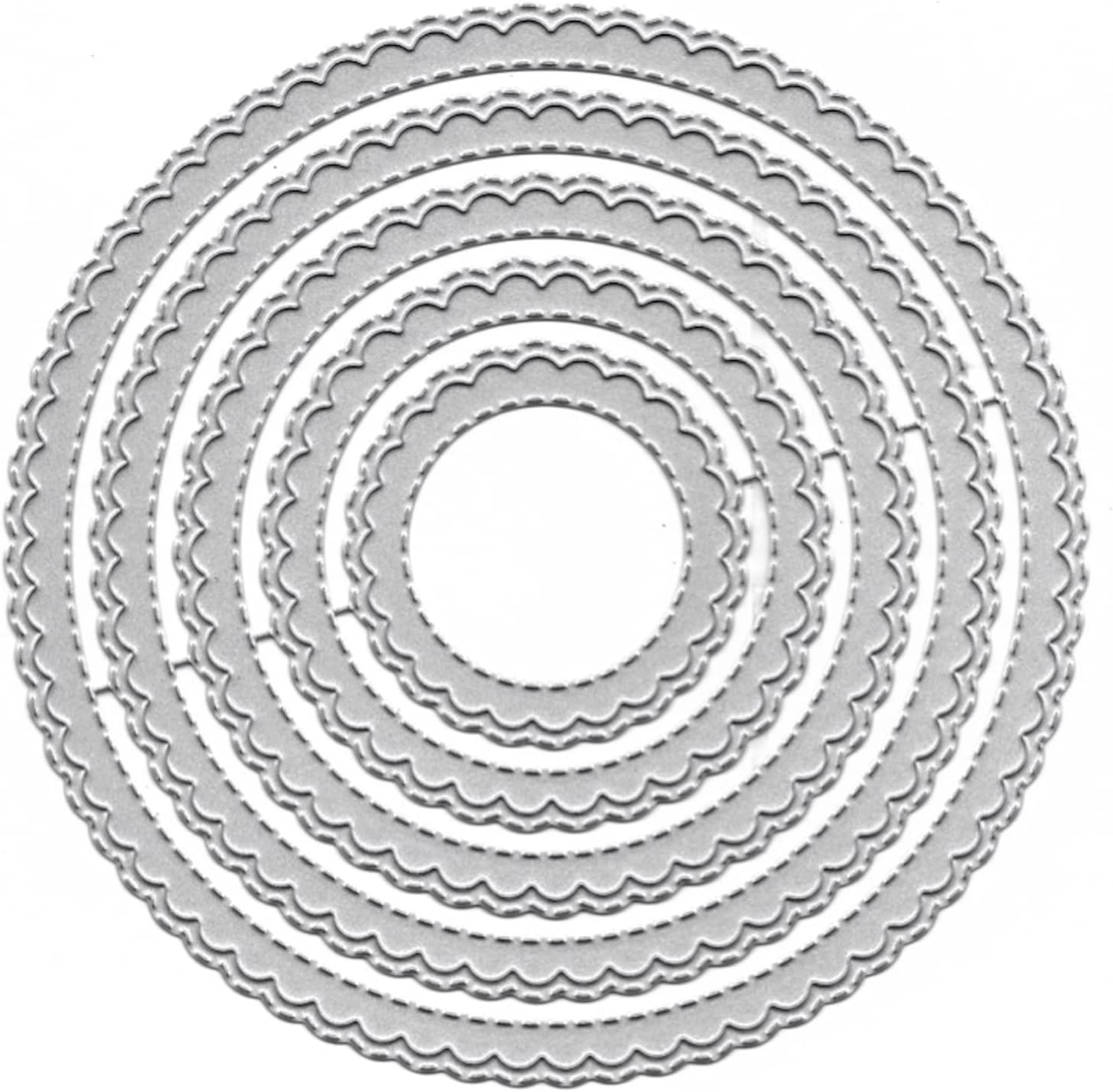 Amazon.com : Alinacutle Nesting Frame Die Cut, Card Background Metal ...