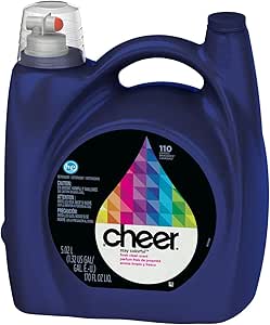 Amazon.com: Cheer 2x HE Liquid Laundry Detergent 170 oz.: Health ...