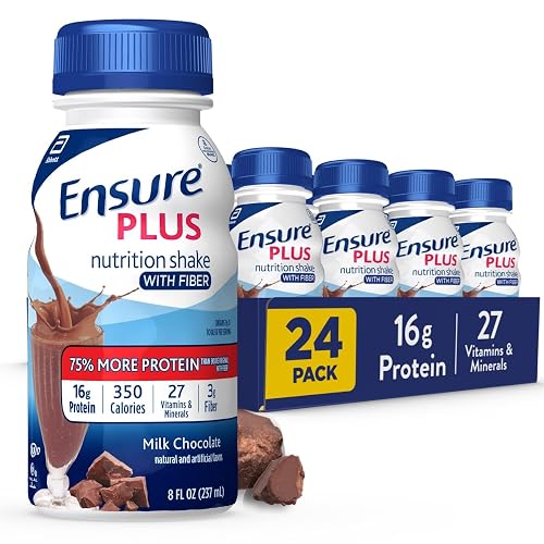 Ensure Plus Milk Chocolate Nutrition Shake With Fiber | Meal ...
