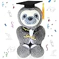 Amazon.com: Graduation Sloth Stuffed Animal Toy 9.84 Inch Sloth Plush ...