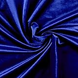 Amazon.com: Ben Textiles Royal Velvet Fabric, Navy, Fabric By The Yard