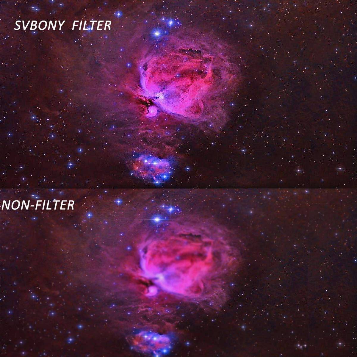 Svbony Light Pollution Filter UHC Filter EOS Clip Filter for CCD ...