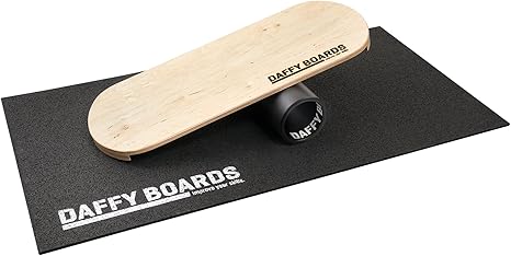 Daffy Boards Balance Trainer Set Pure Balance Board 75 cm x 29,5 cm ...