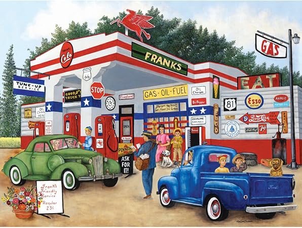 Bits and Pieces - 300 Large Piece Jigsaw Puzzle for Adults - Frank's ...