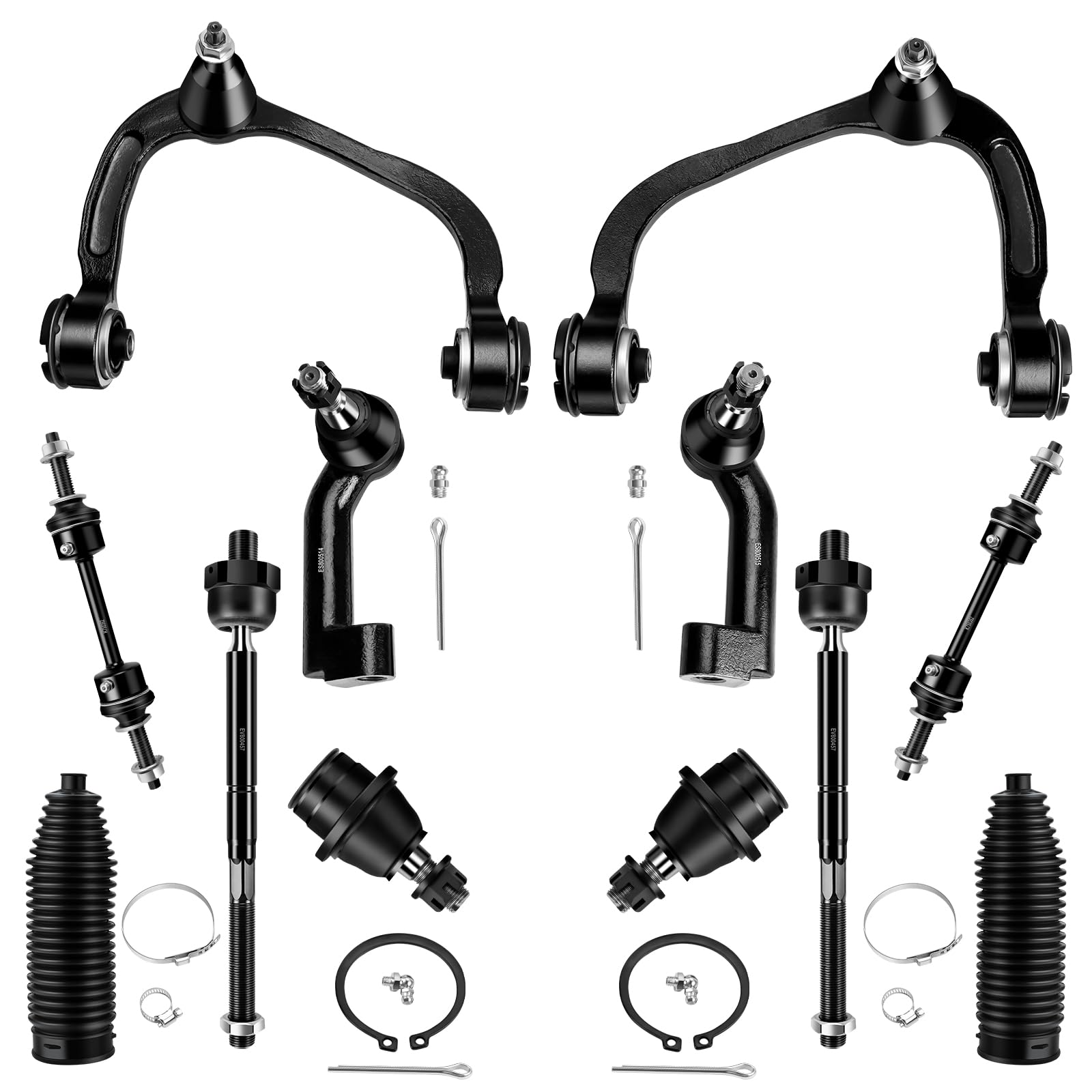 LCWRGS 12pcs Front Suspension Kit Compatible with 2009-2014 Ford F-150 ...