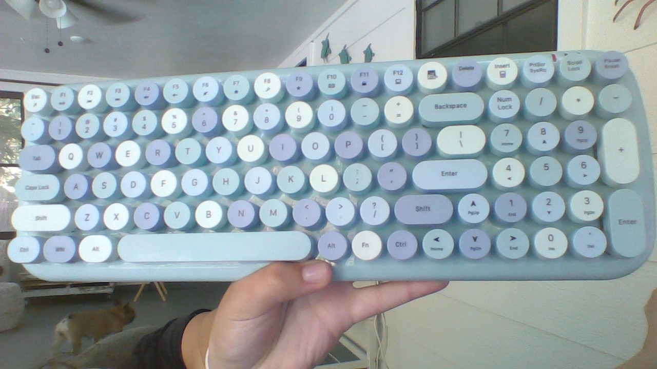 Limited Edition Pastel Blue Retro Typewriter Keyboard and Mouse Combo ...