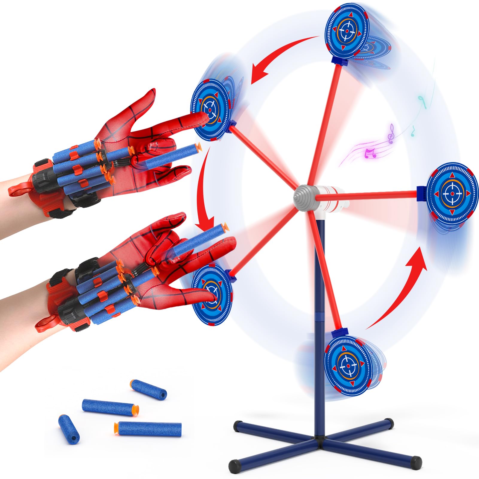 STEM MATCH Shooting Games Set for Boys with 2 Shooter, 2024 Newest ...