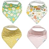 Amazon.com: Copper Pearl Baby Bandana Drool Bibs for Drooling and ...