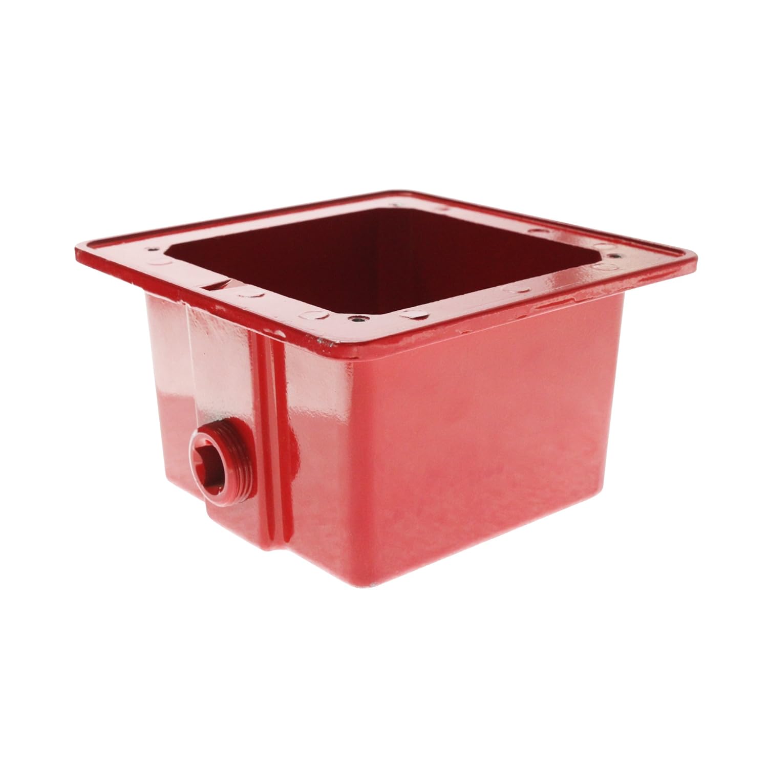 Thomas & Betts S7596 Red Weatherproof Fire Alarm Device Back Box, Cast ...