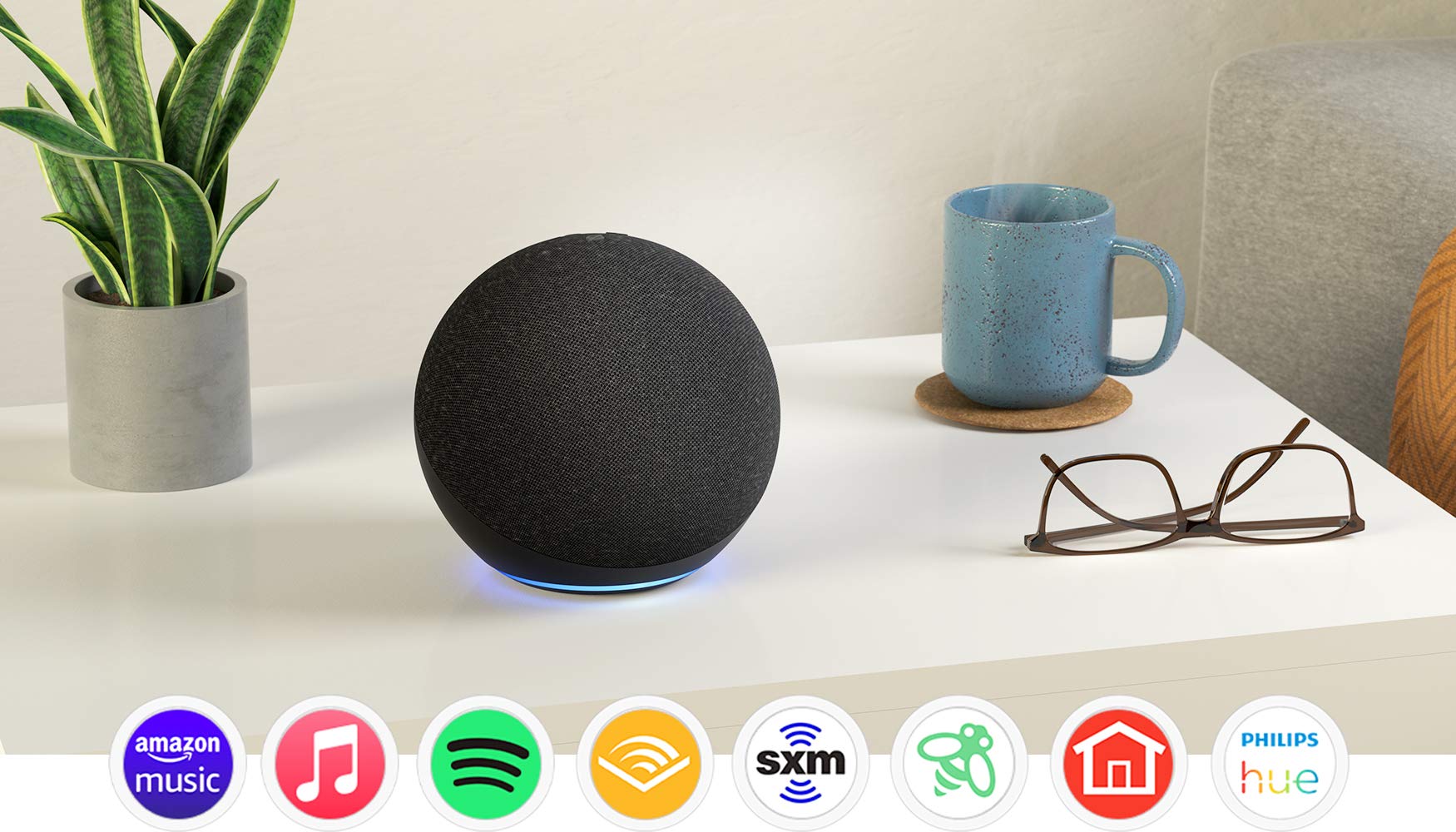 Mua All-new Echo (4th Gen) | With premium sound, smart home hub, and ...